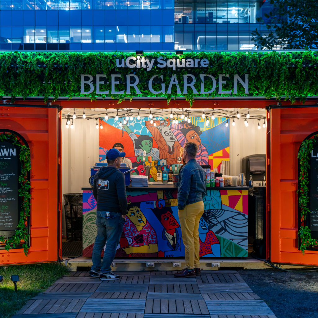 uCity Square Beer Garden: A Vibrant Pop-Up Bar Opens in University City ...